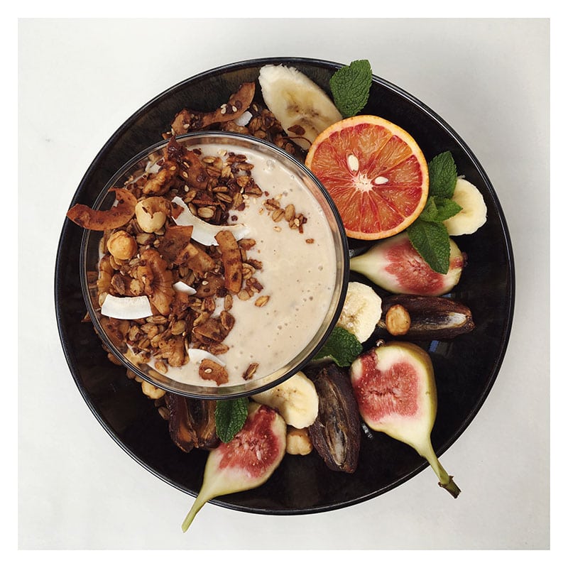 Smoothie bowl amande et fruits - La Vie Claire