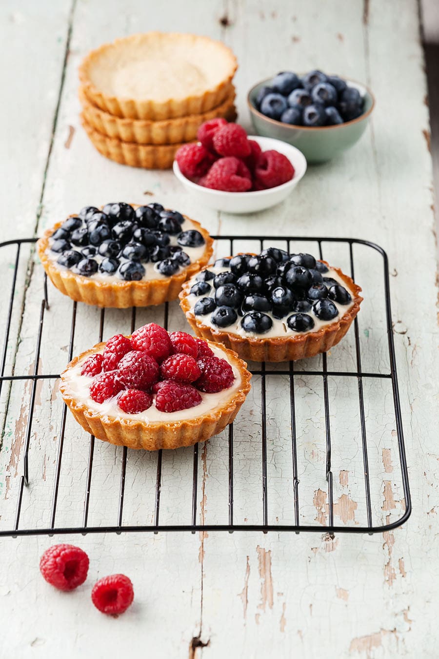 Tartelettes granola aux fruits rouges - La Vie Claire