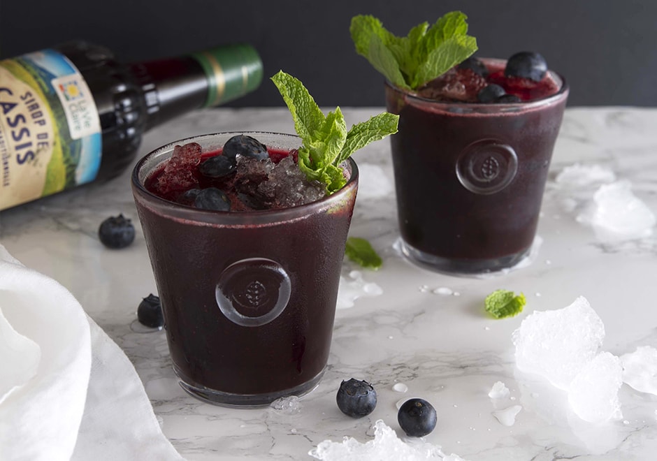 Virgin purple mojito cassis/myrtilles - La Vie Claire