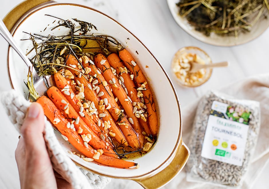 Mini-carottes aux noix - La Vie Claire