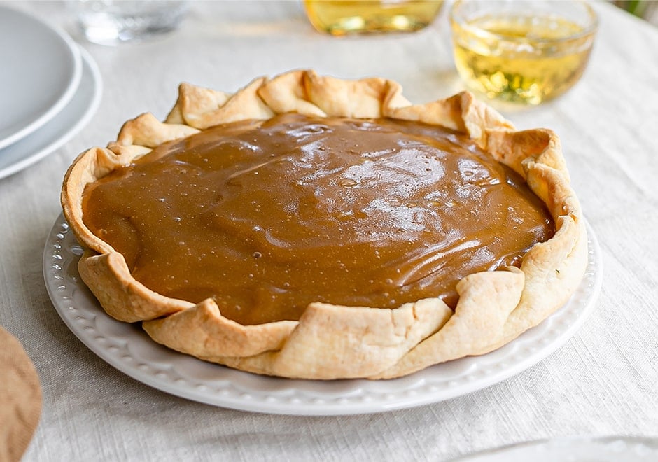 Tarte au sirop d'érable - La Vie Claire