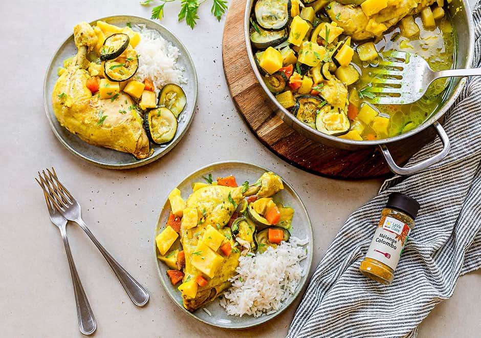 Colombo de poulet - La Vie Claire