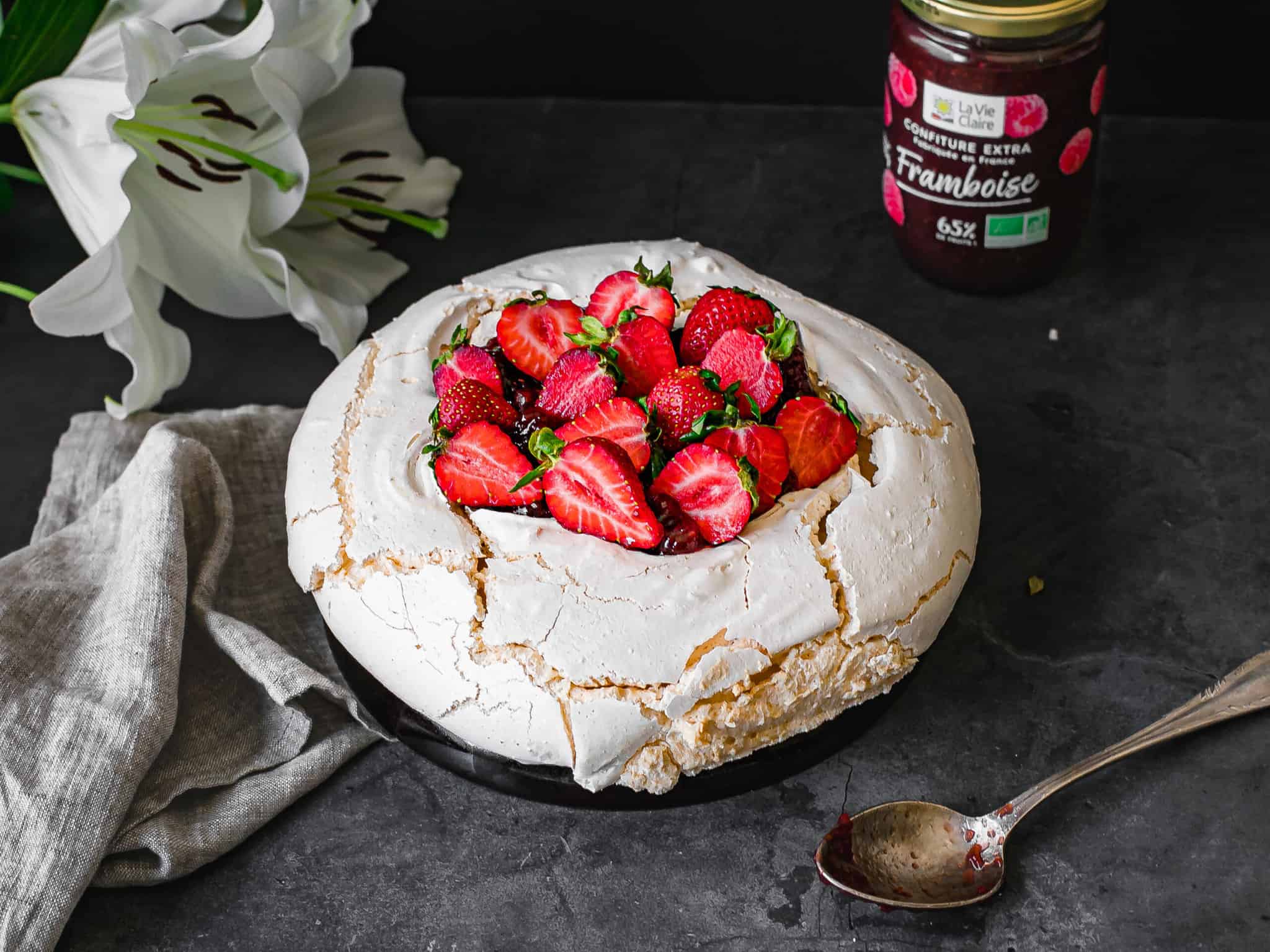 Pavlova aux fraises - La Vie Claire