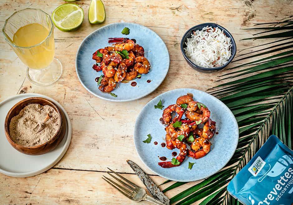 Crevettes façon Thaï - La Vie Claire