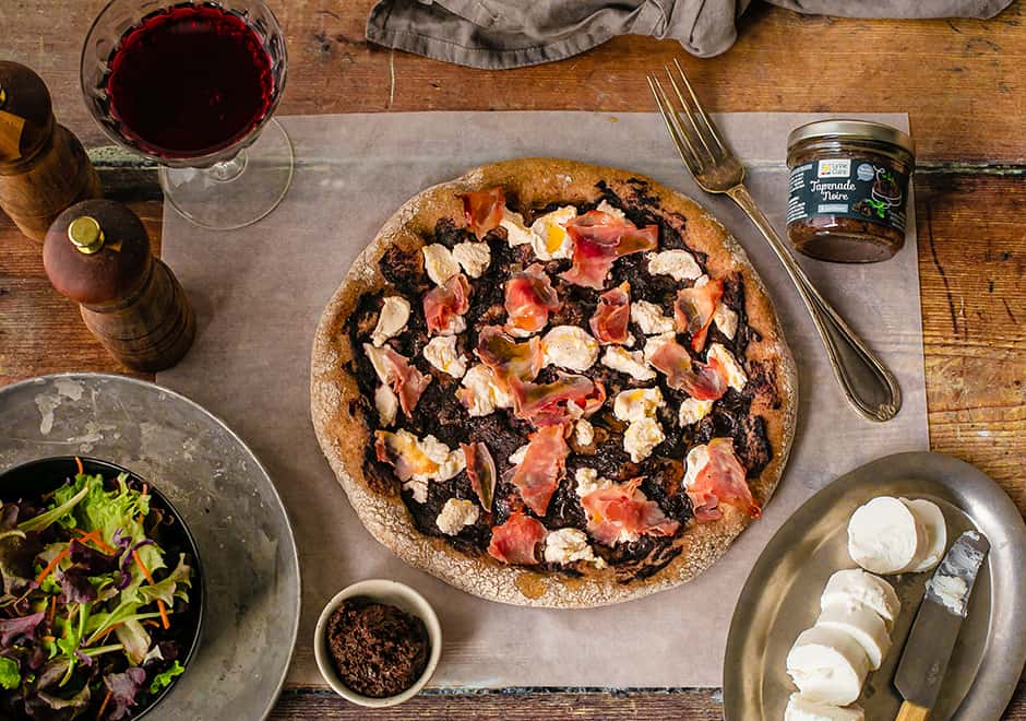 Pizza base tapenade - La Vie Claire